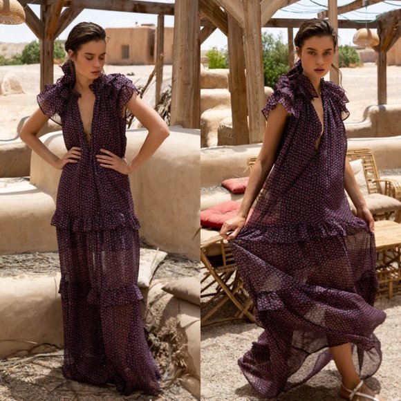 Sabina Musayev | Dresses | Sabina Musayev Jessa Floral Long Dress ...